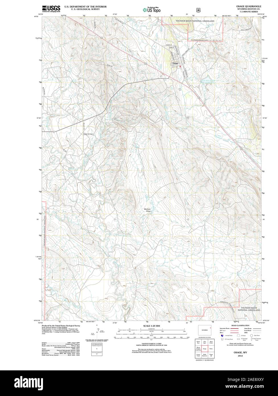 Osage map Cut Out Stock Images & Pictures - Alamy