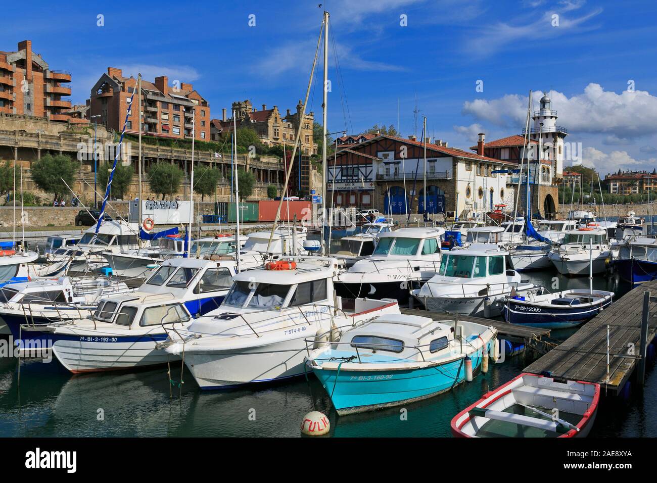 Arriluze Lighthouse & Coast Guard Station, Getxo,Bilbao City, Province ...