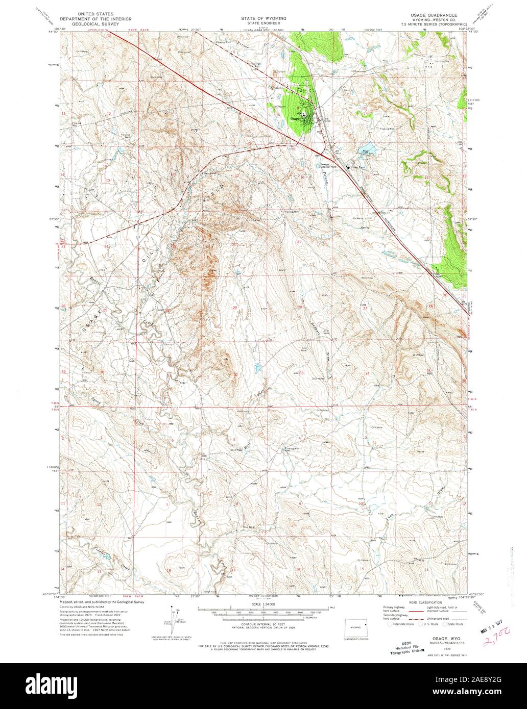 Osage map Cut Out Stock Images & Pictures - Alamy