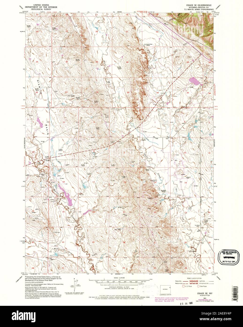 Osage map Cut Out Stock Images & Pictures - Alamy