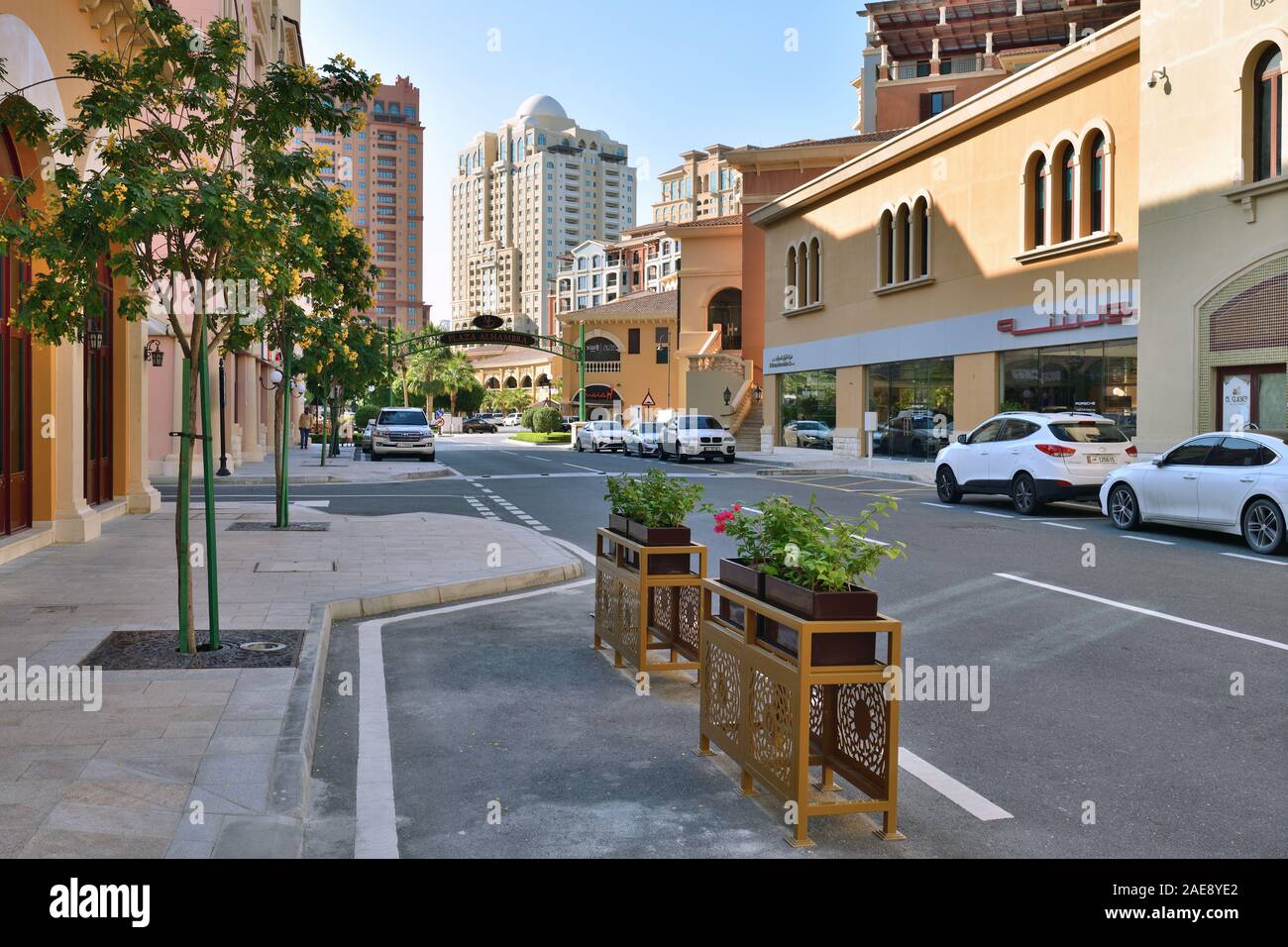 Doha, Qatar - Nov 23. 2019. Medina Centrale is the Town Centre of The ...