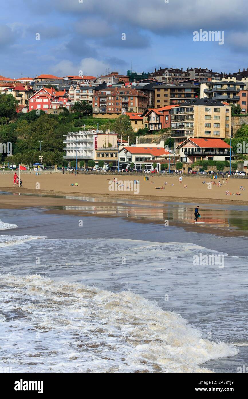 Bilbao getxo beach hi-res stock photography and images - Alamy