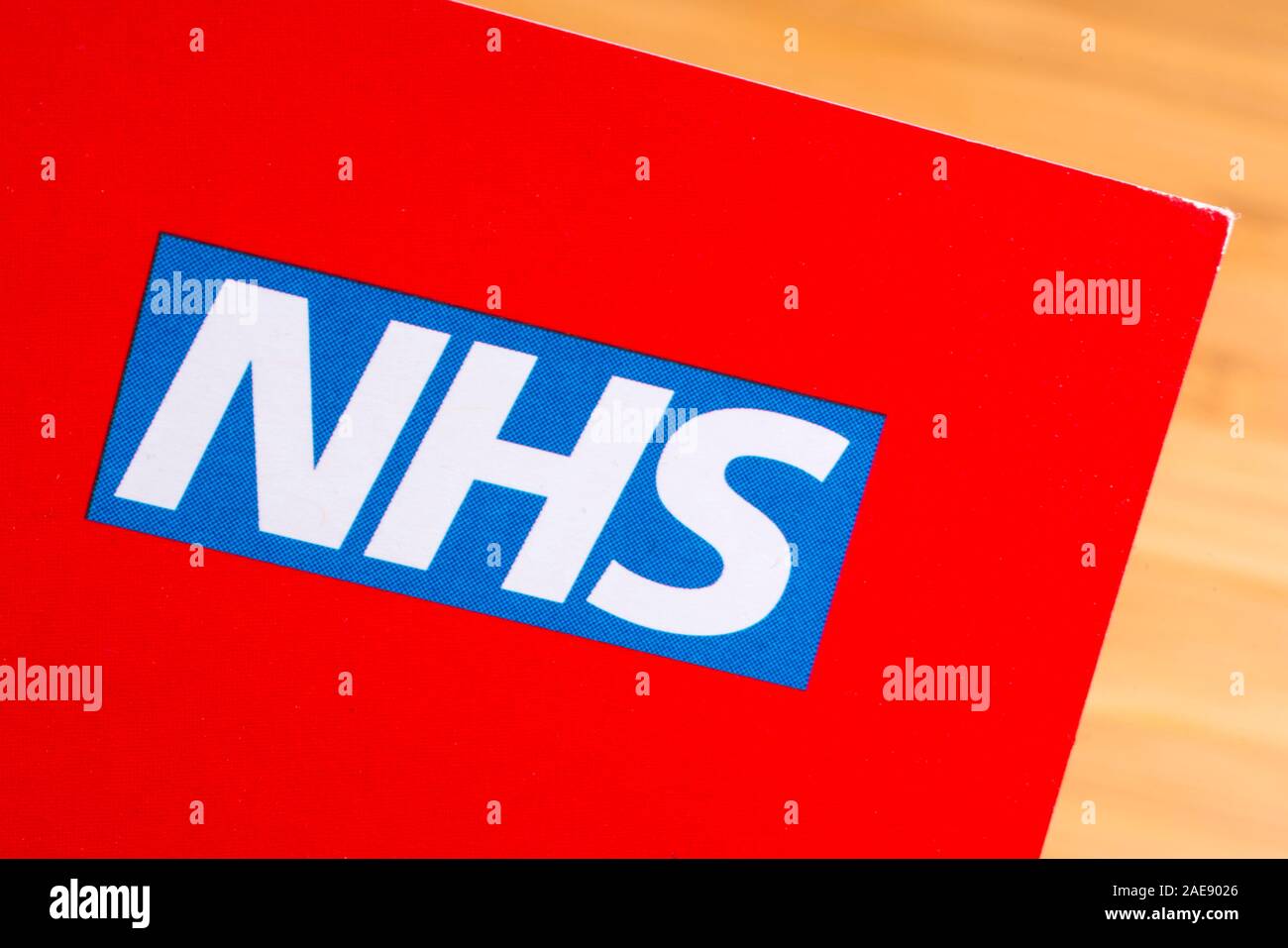 London, UK - December 3rd 2019: The National Health Service, or NHS ...