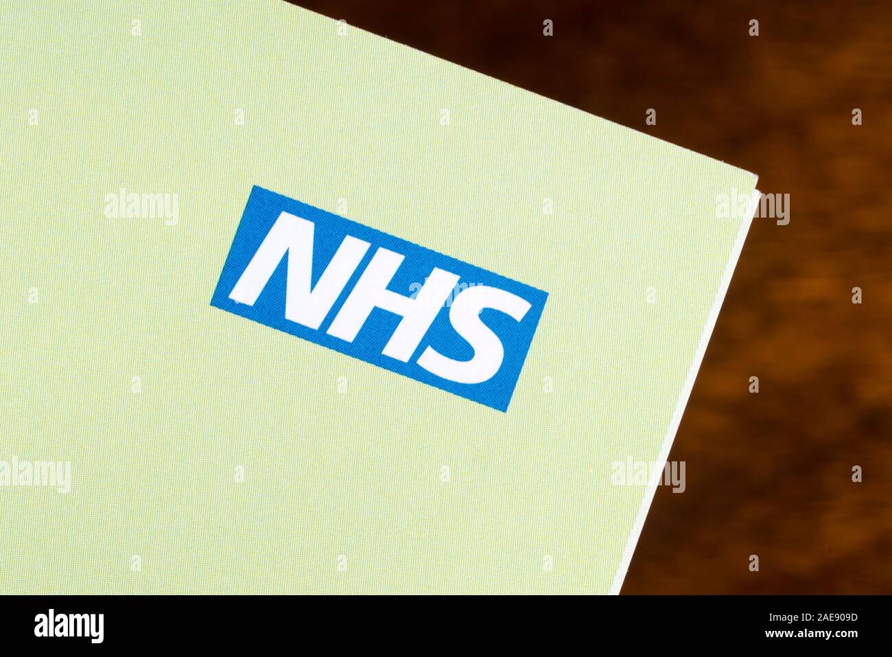 London, UK - December 3rd 2019: The National Health Service, or NHS ...