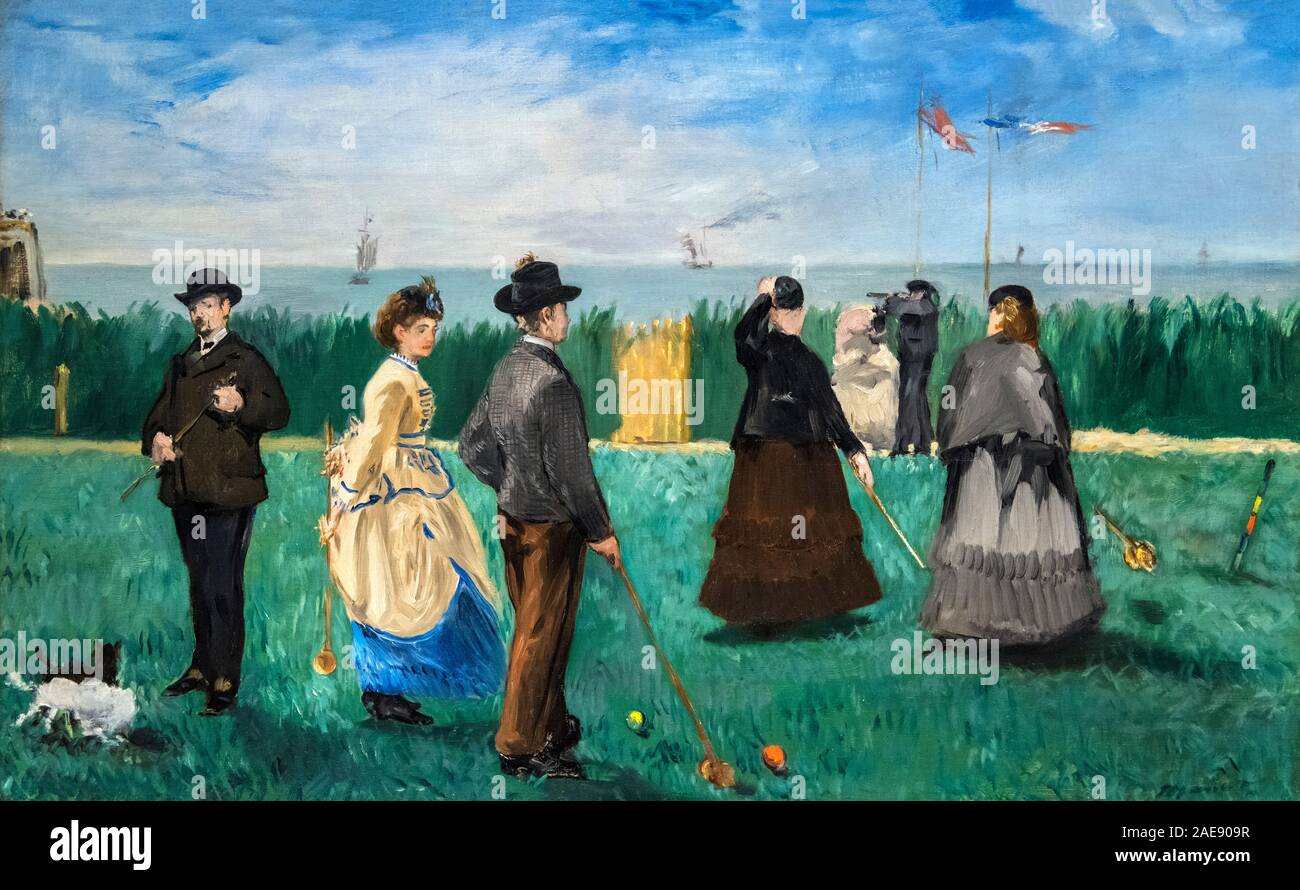 Impressionism painting manet hi-res stock photography and images - Alamy