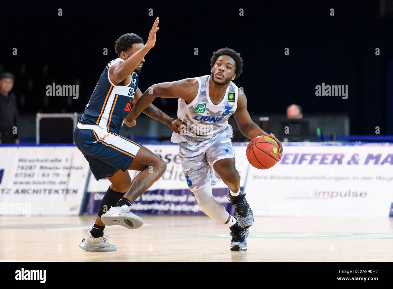 Quinton Marcus Stroman (Lions) in duels with Tony Hicks (Rostock). GES ...