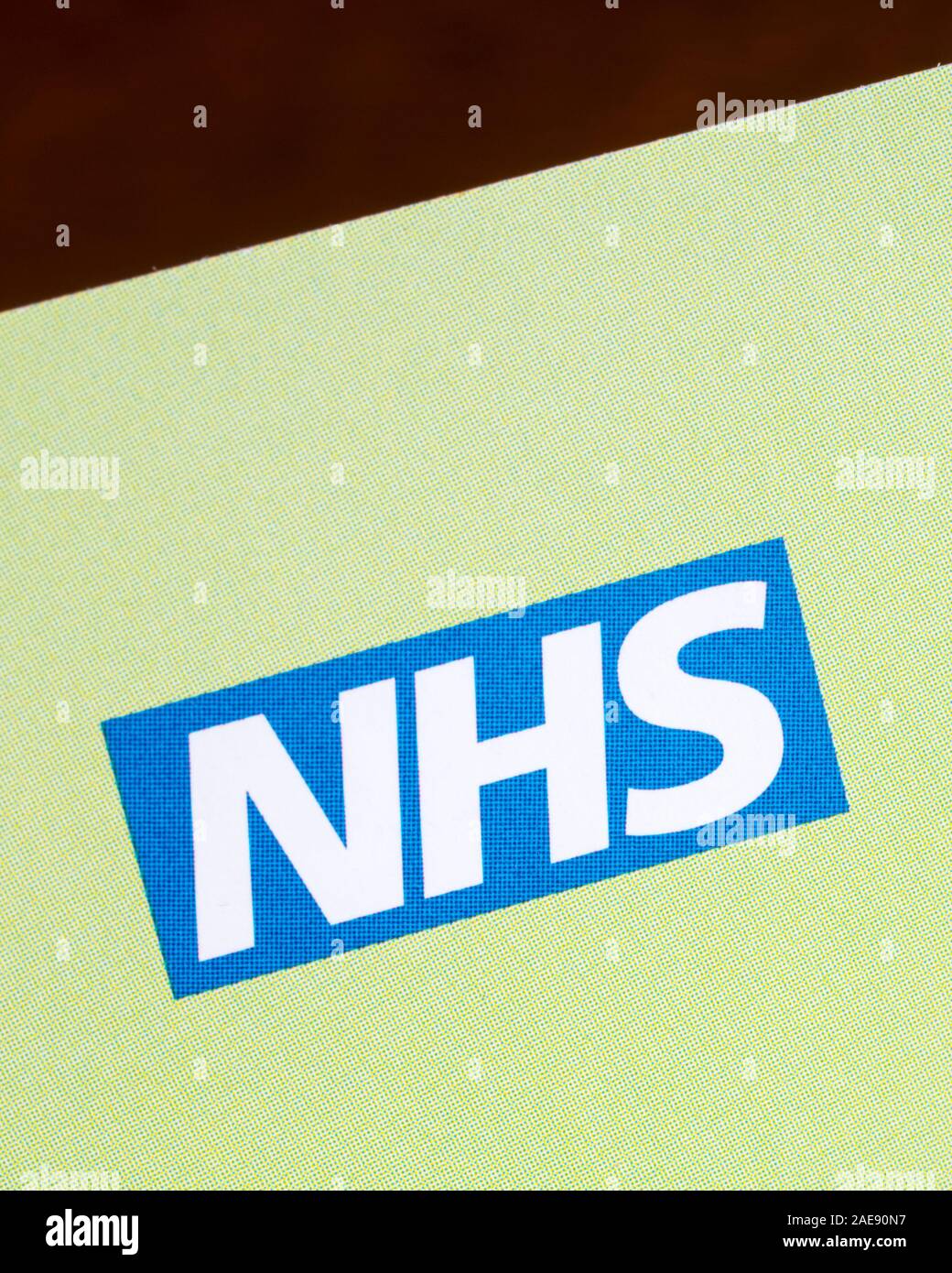 London, UK - December 3rd 2019: The National Health Service, or NHS ...