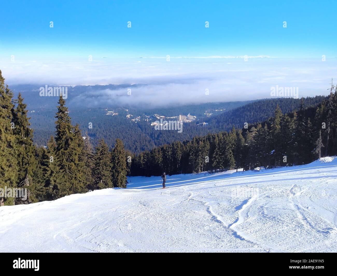 Borovets ski resort hi-res stock photography and images - Alamy