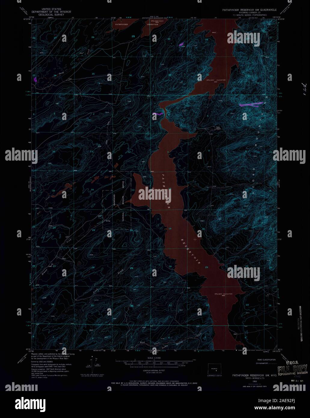 Pathfinder reservoir hi-res stock photography and images - Alamy