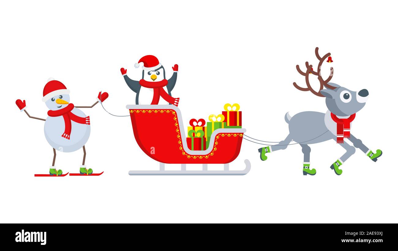 Reindeer christmas toy on Stock Vector Images - Alamy