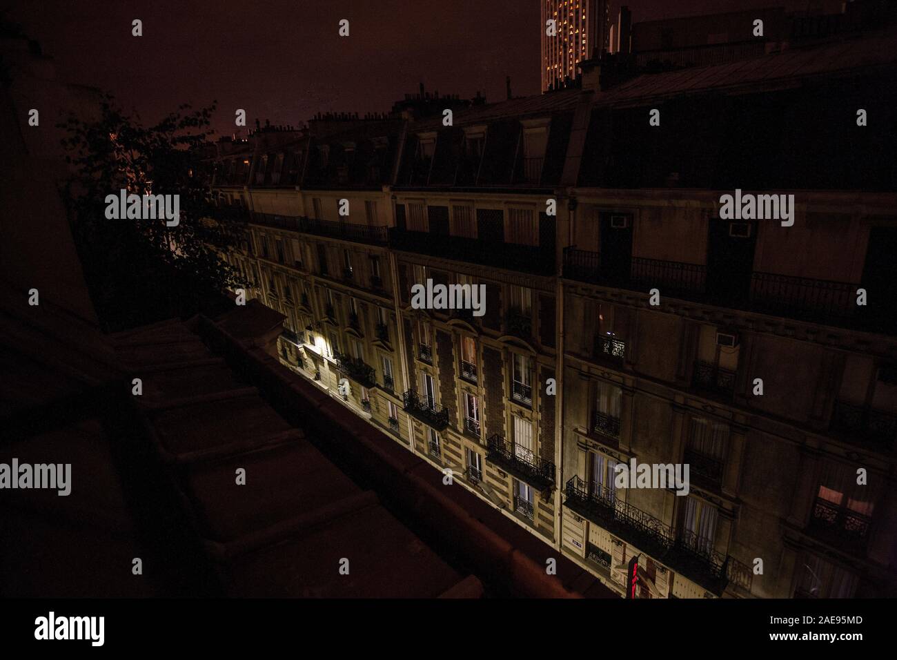 Paris Rooftops Night High Resolution Stock Photography and Images - Alamy
