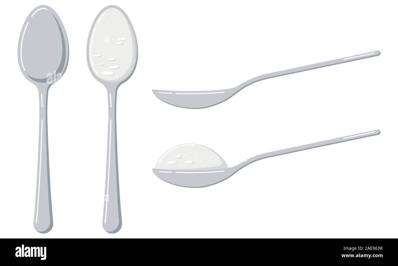 Spoon vector Stock Vector Images - Alamy