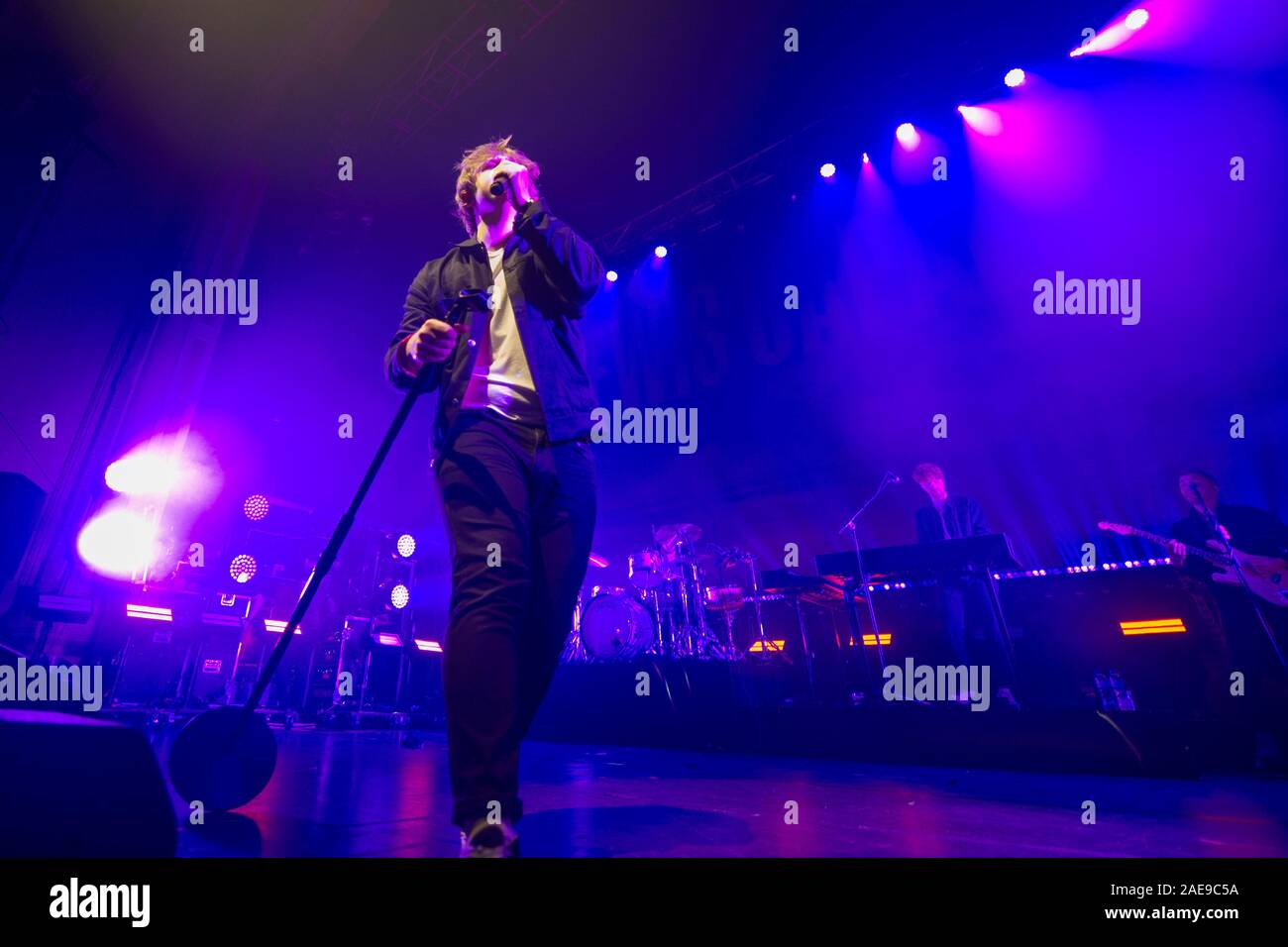 Glasgow, UK. 7 December 2019. Pictured: Lewis Capaldi. Lewis Capaldi in ...