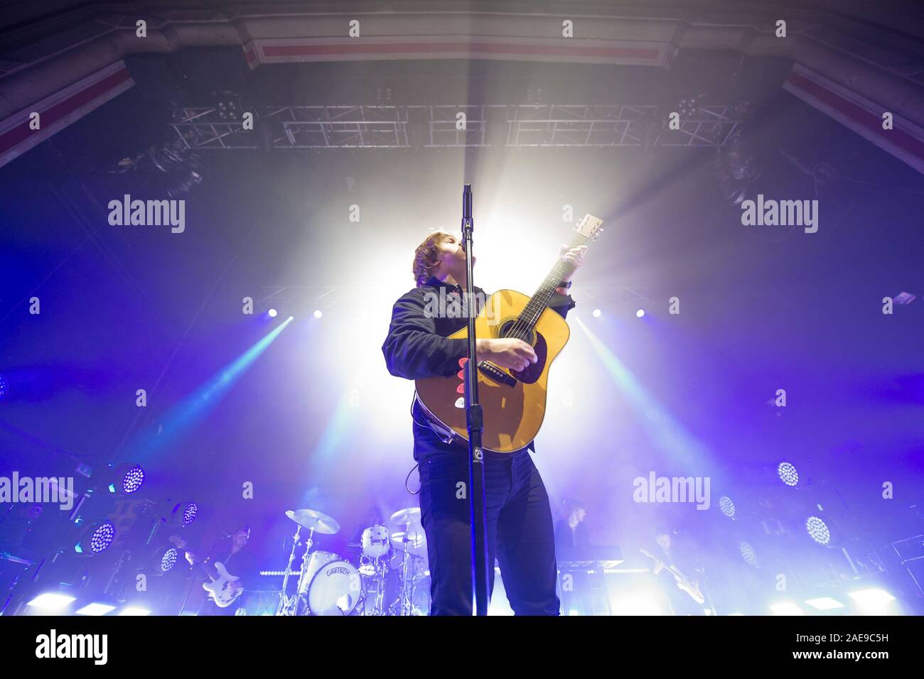 Glasgow, UK. 7 December 2019. Pictured: Lewis Capaldi. Lewis Capaldi in ...
