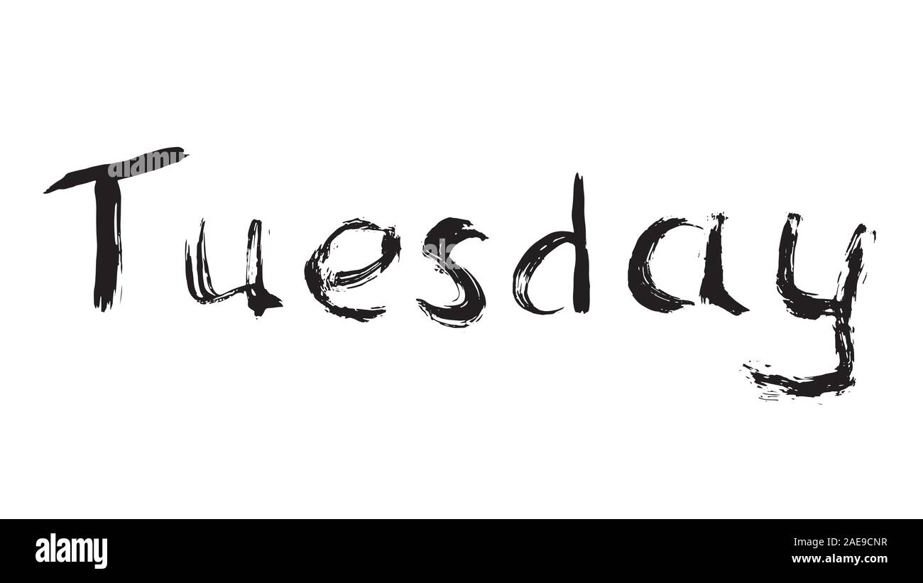 Days of the week vector Stock Vector Images - Alamy