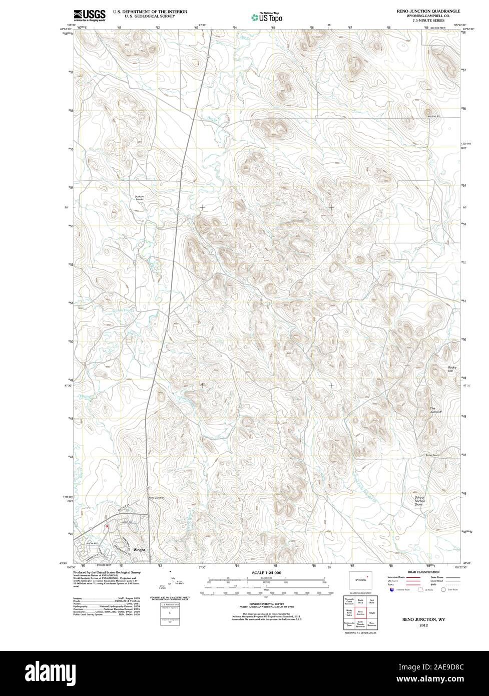 Map of reno Cut Out Stock Images & Pictures - Alamy