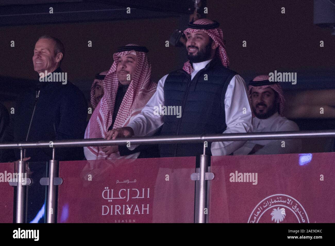 Diriyah, Saudi Arabia. 08th Dec, 2019. Saudi Crown Prince Mohammad bin ...
