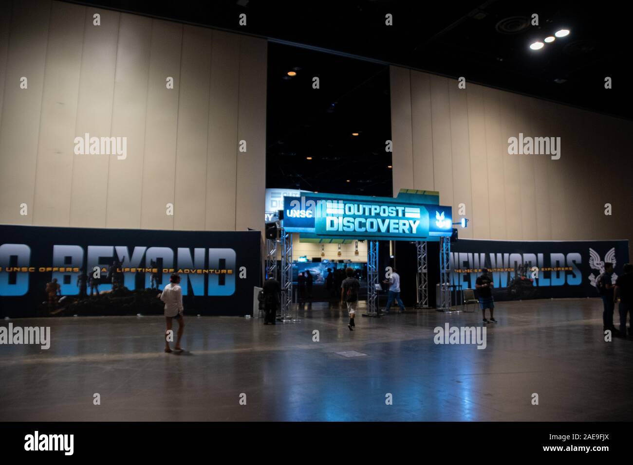 Halo Outpost Discovery, an event used to display all things halo Stock ...
