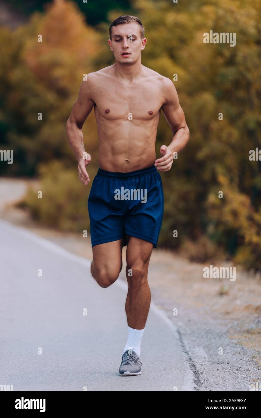 Marathon Runner Body Male