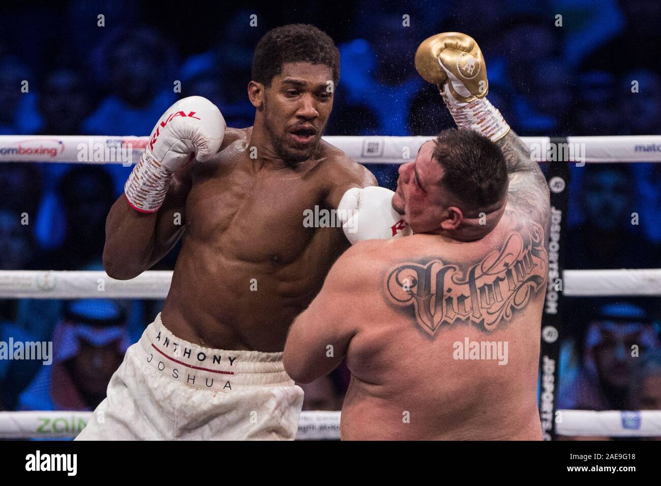 Andy ruiz diriyah arena hi-res stock photography and images - Alamy