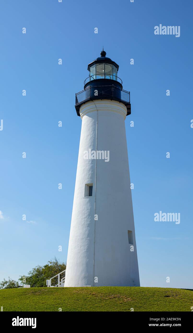 Historic Point Isabel Lighthouse in Port Isabel, Texas, United States ...