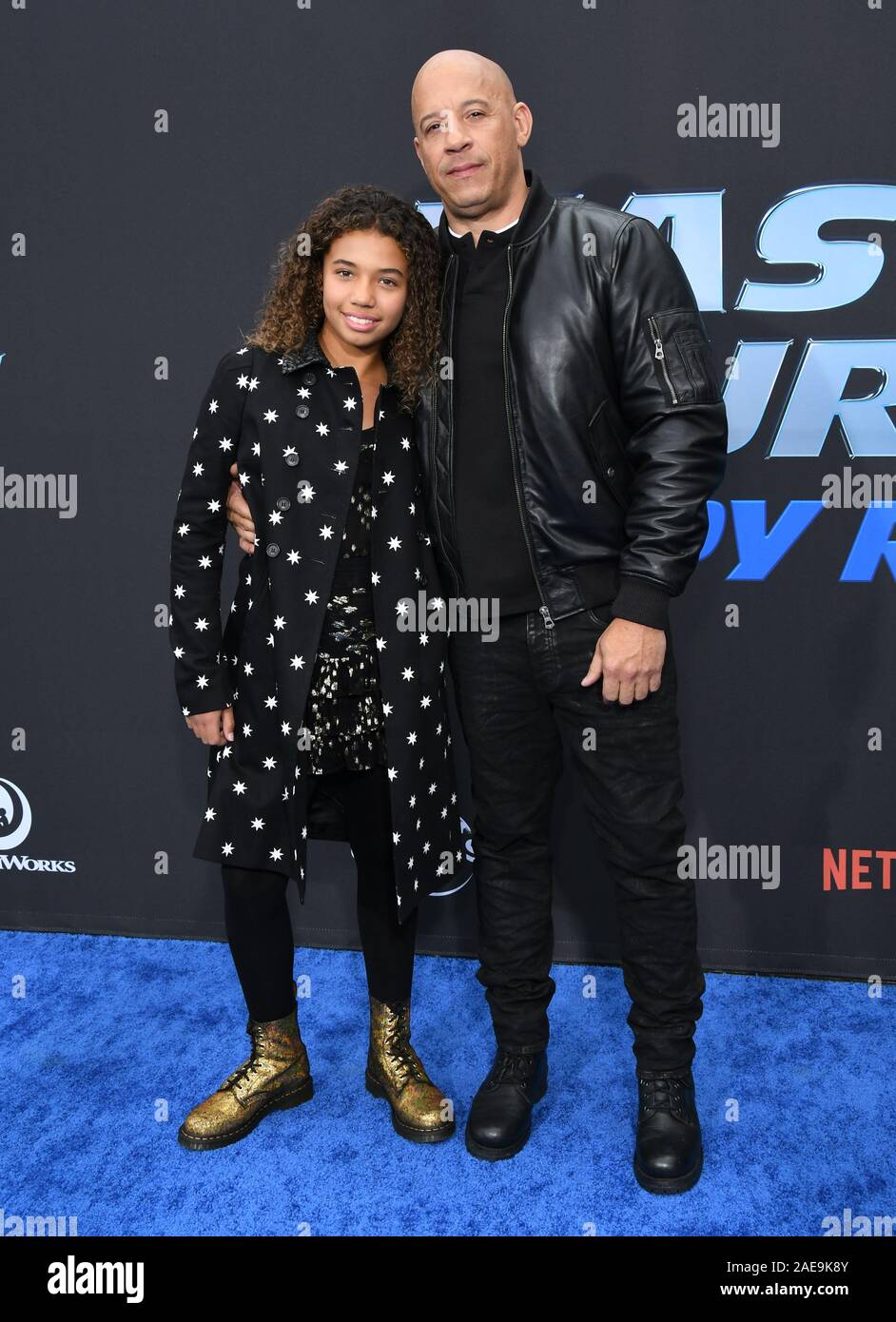 Universal City, California, USA. 07th Dec, 2019. Similce Diesel, Vin ...