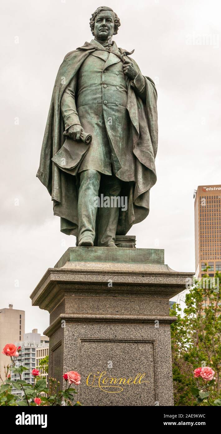 Melbourne, Australia - November 16, 2009: Frontal closeup of Green ...
