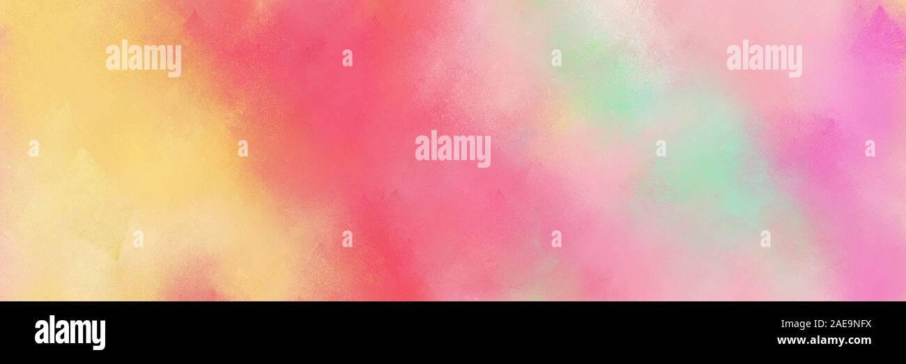 baby pink, pastel red and light coral color painted banner background ...