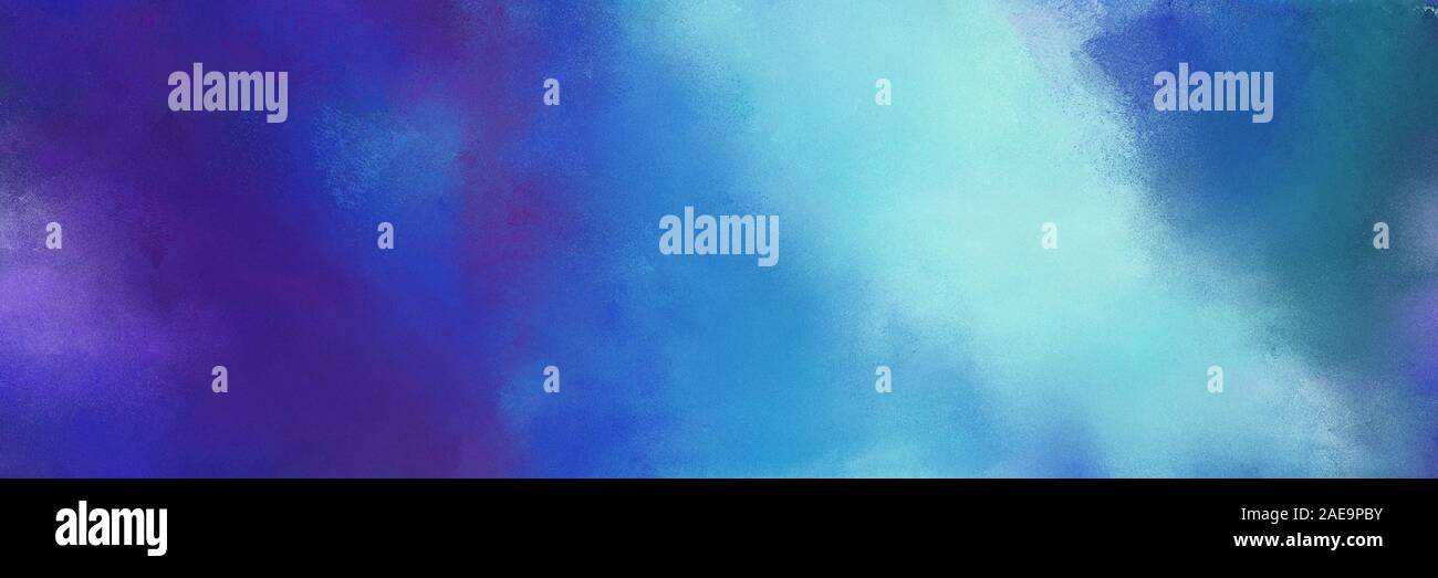 diffuse painted banner texture background with dark slate blue, sky ...