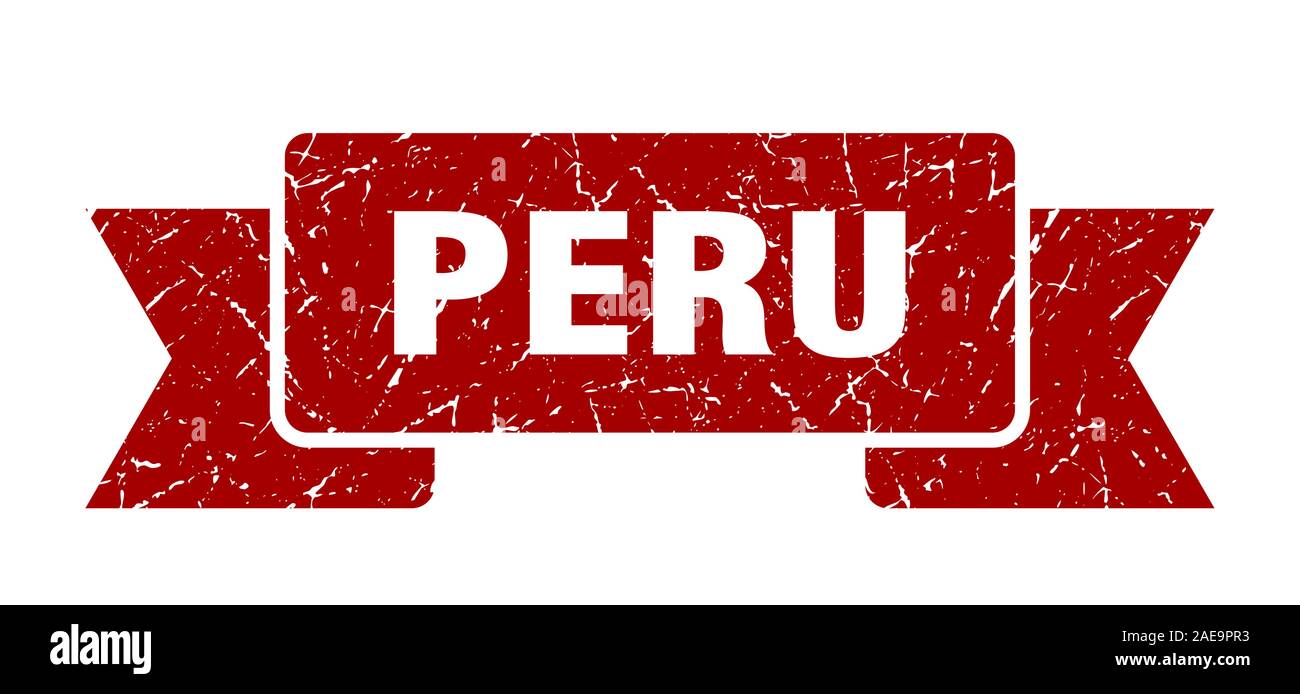 Peru red square grunge hi-res stock photography and images - Alamy
