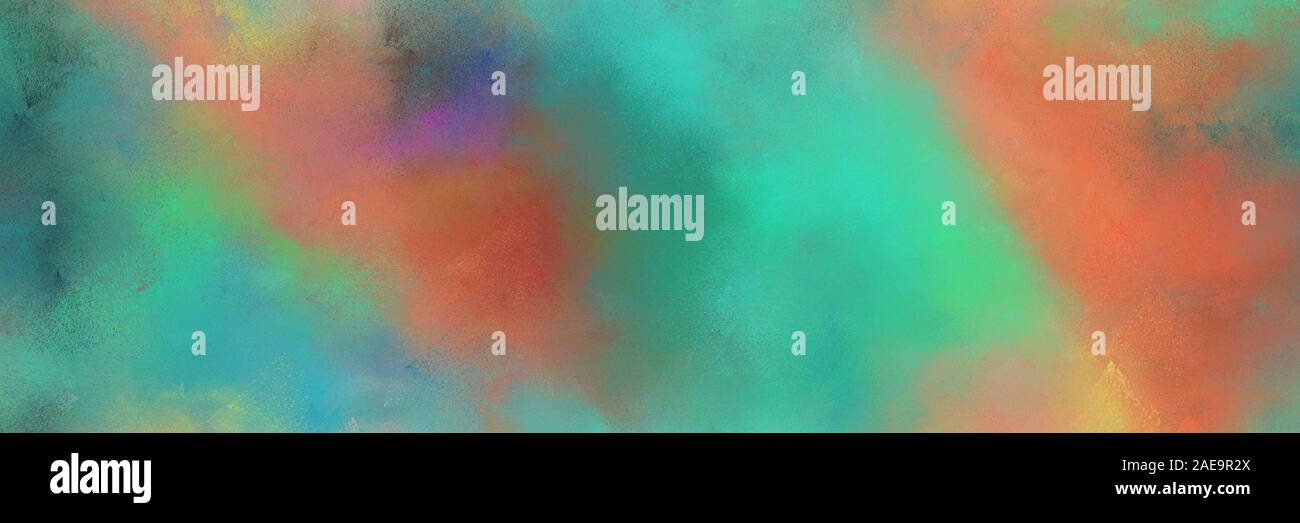 diffuse painted banner texture background with blue chill, peru and ...