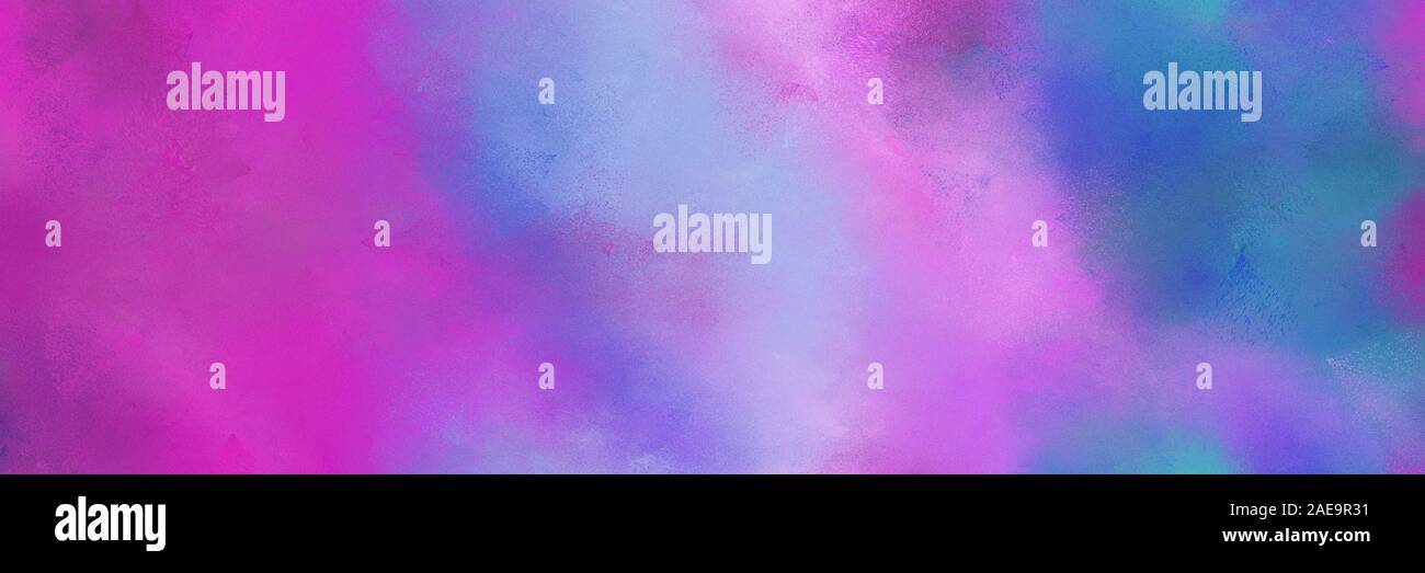diffuse painted banner texture background with medium orchid, steel ...