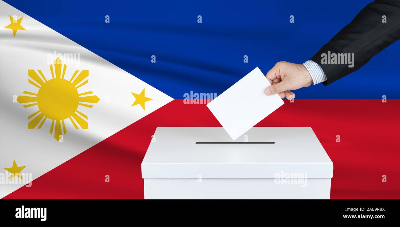 Election in philippines ballot box hi-res stock photography and images ...
