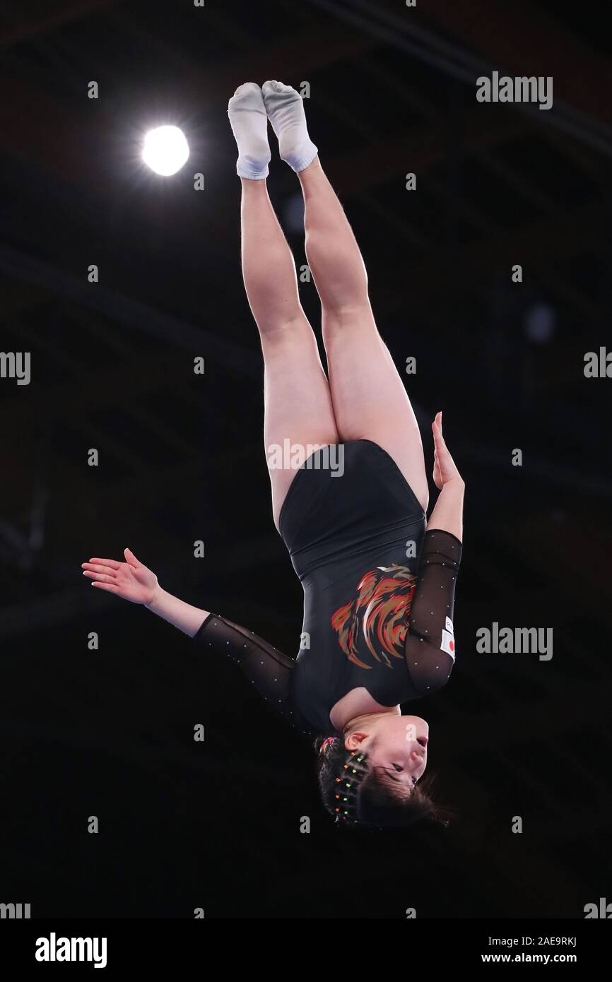 Tokyo, Japan. 6th Dec, 2019. Saki Tanaka (JPN) Trampoline : 27th FIG ...