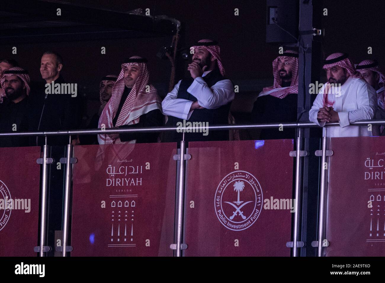 Diriyah, Saudi Arabia. 08th Dec, 2019. Saudi Crown Prince Mohammad bin ...