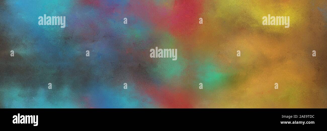 abstract pastel brown, dim gray and peru colored diffuse painted banner ...