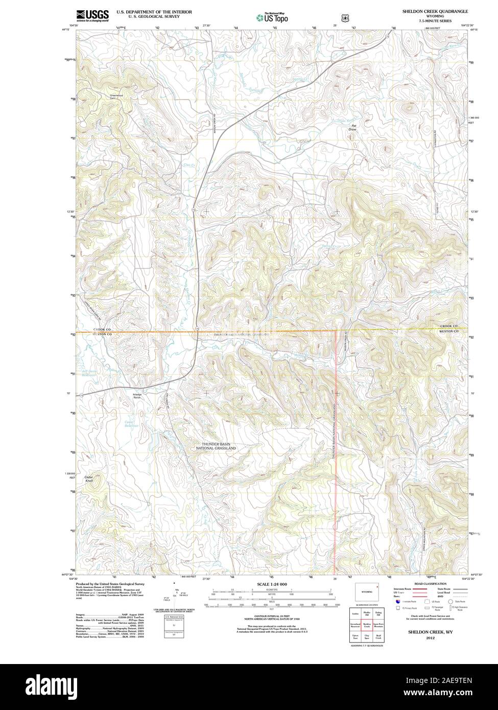 Map of sheldon Cut Out Stock Images & Pictures - Alamy