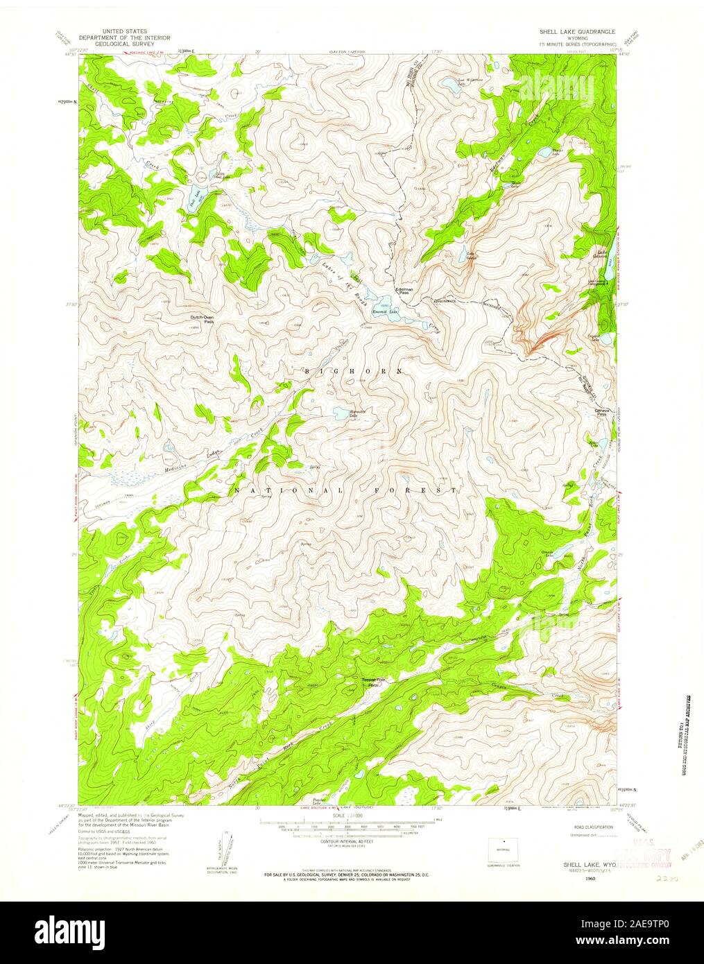 Map of shell lake hi-res stock photography and images - Alamy