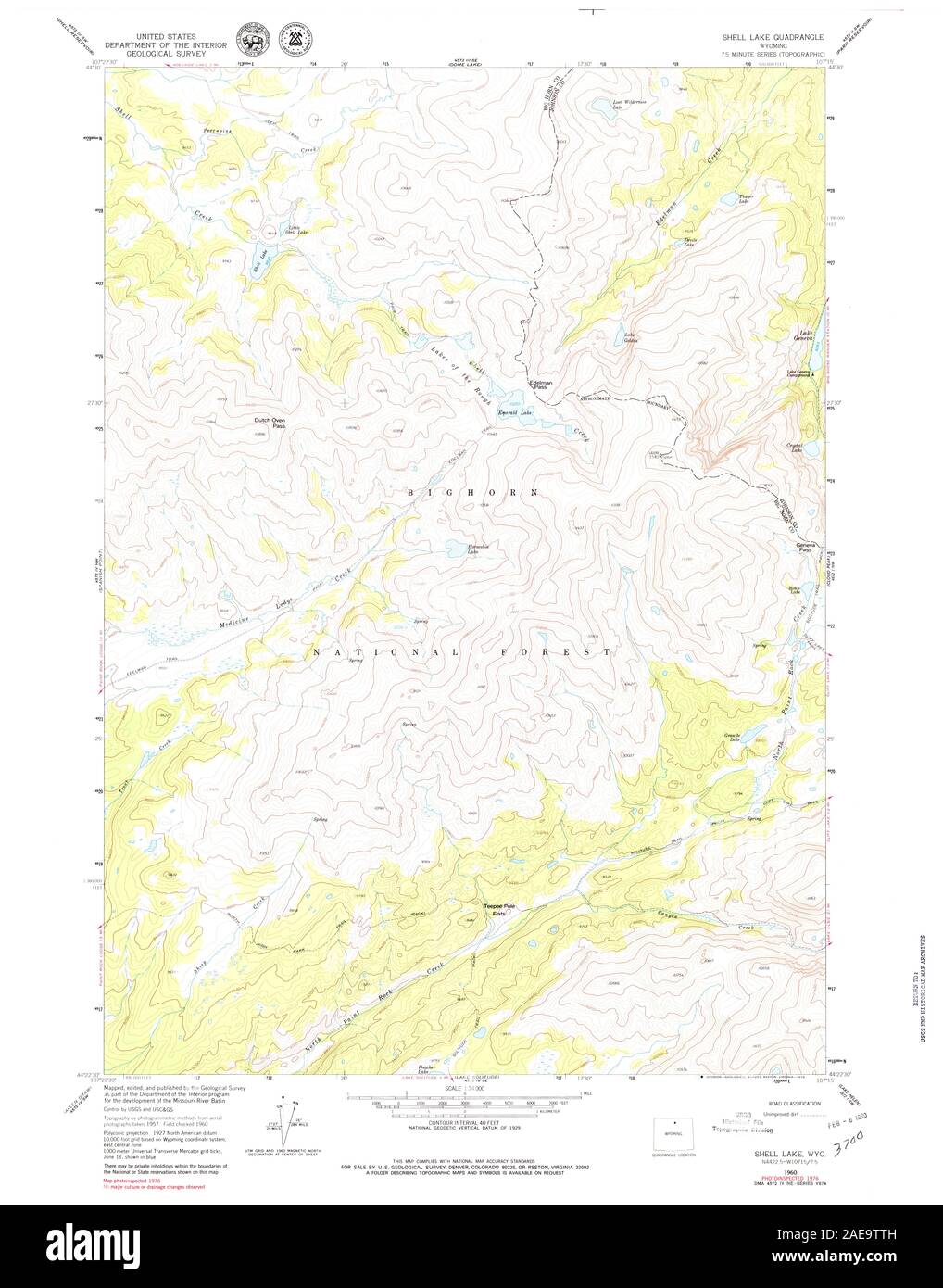 Map of shell lake Cut Out Stock Images & Pictures - Alamy
