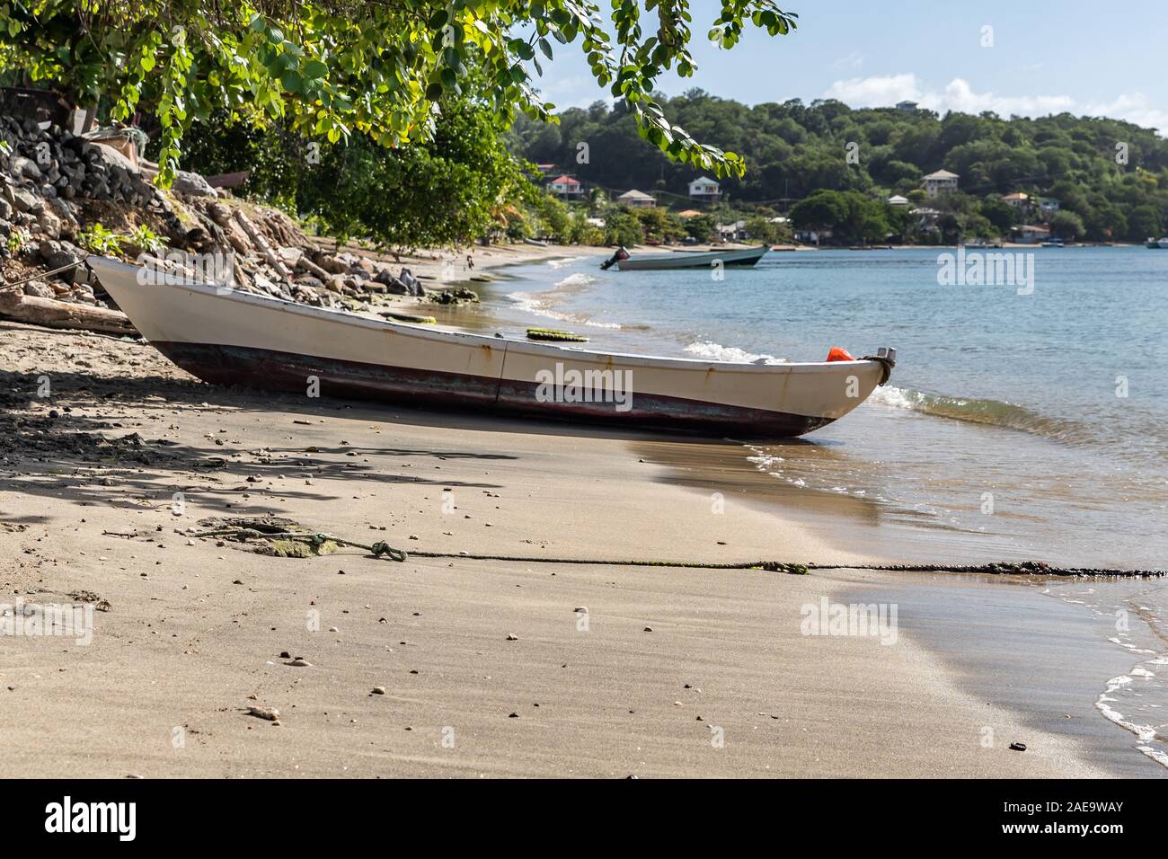Tyrell bay view in Carriacou, Grenada Stock Photo - Alamy