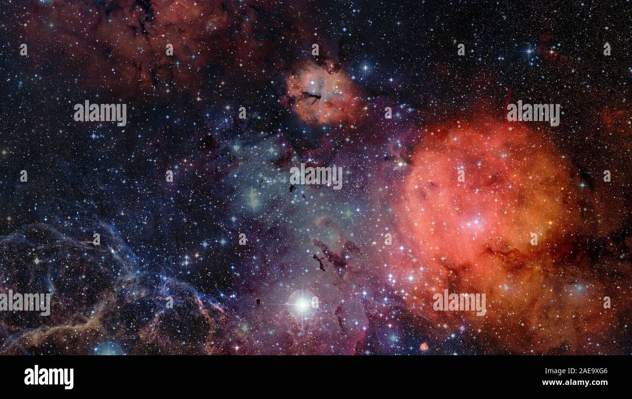 A glorious, rich star forming nebula. Elements of this image furnished ...