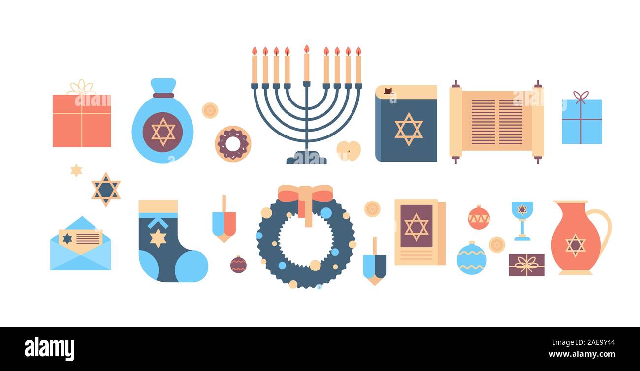 Holy bible flat icons Cut Out Stock Images & Pictures - Alamy