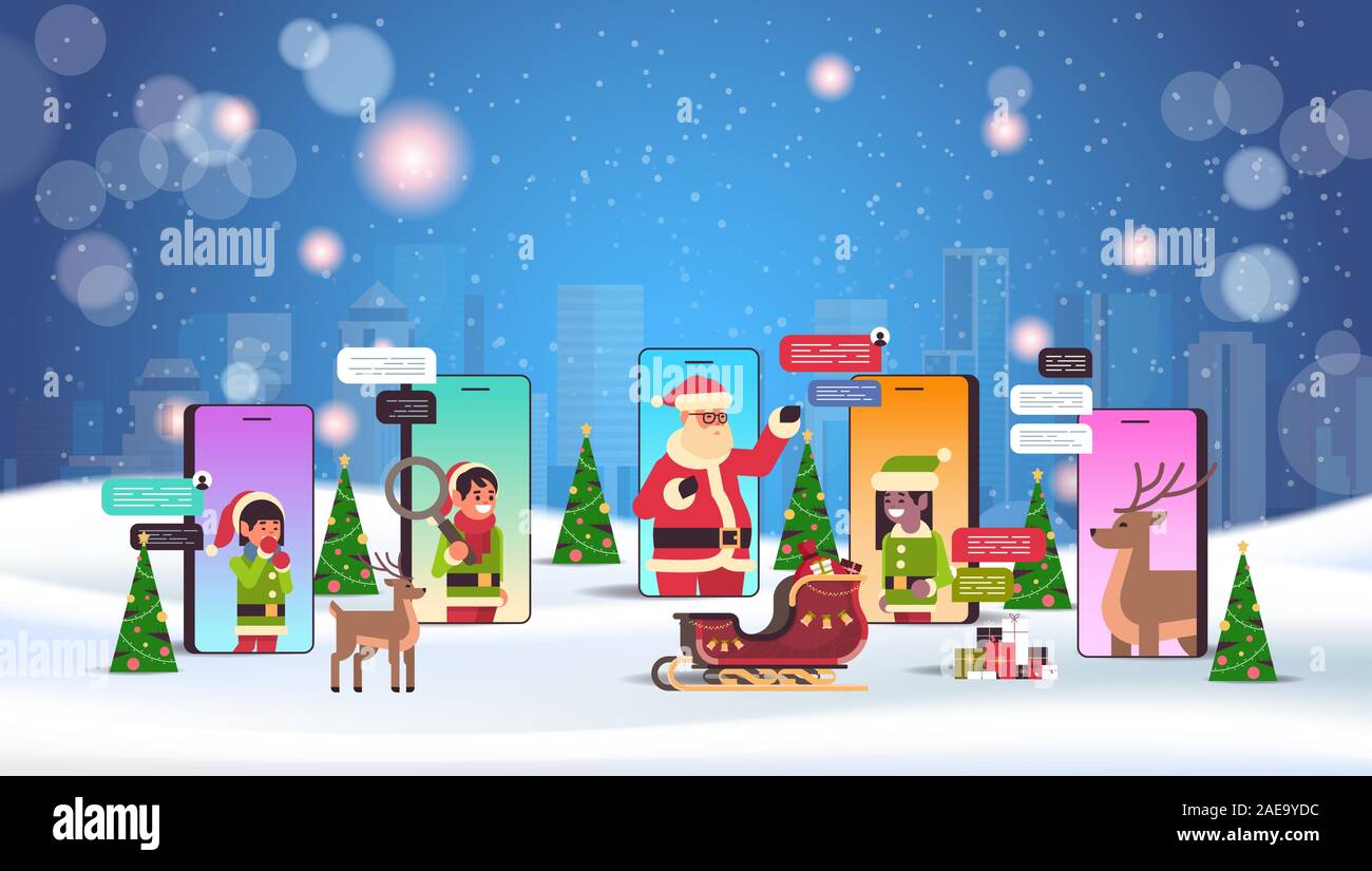 Social elves Stock Vector Images - Alamy