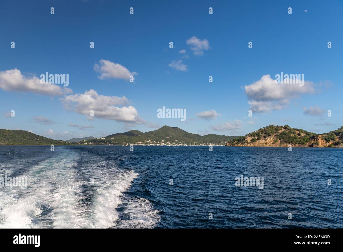 Tyrell bay view in Carriacou, Grenada Stock Photo - Alamy