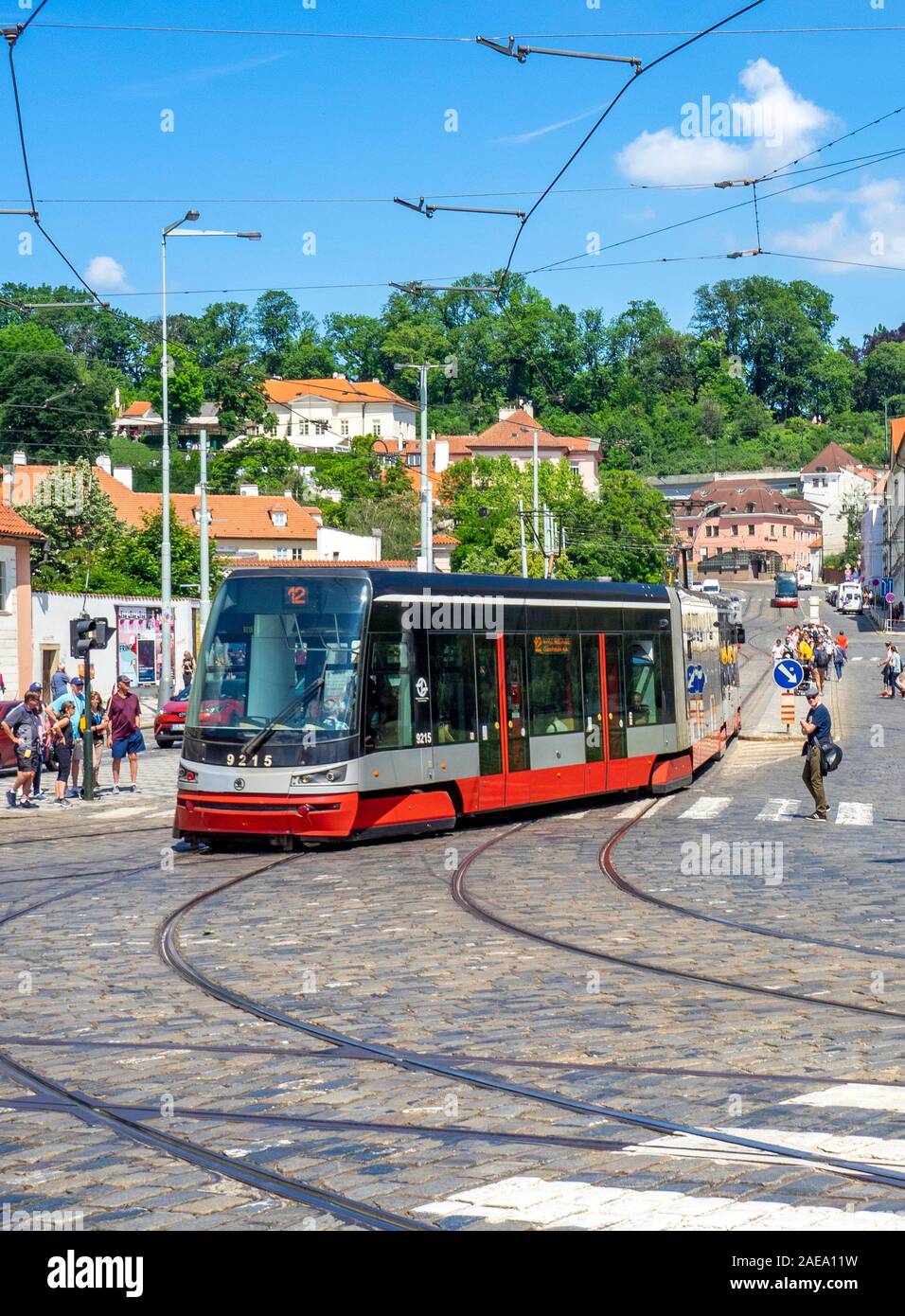 Tramlines for public transport hi-res stock photography and images - Alamy