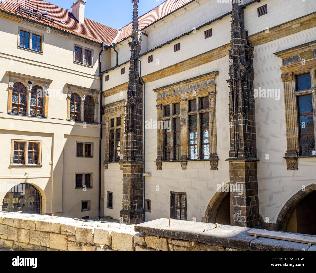 Old Royal Palace housing The Story Of The Prague Castle exhibition ...