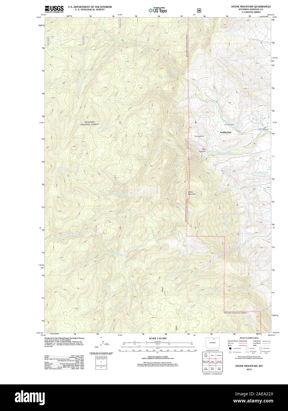 Stone mountain map Cut Out Stock Images & Pictures - Alamy