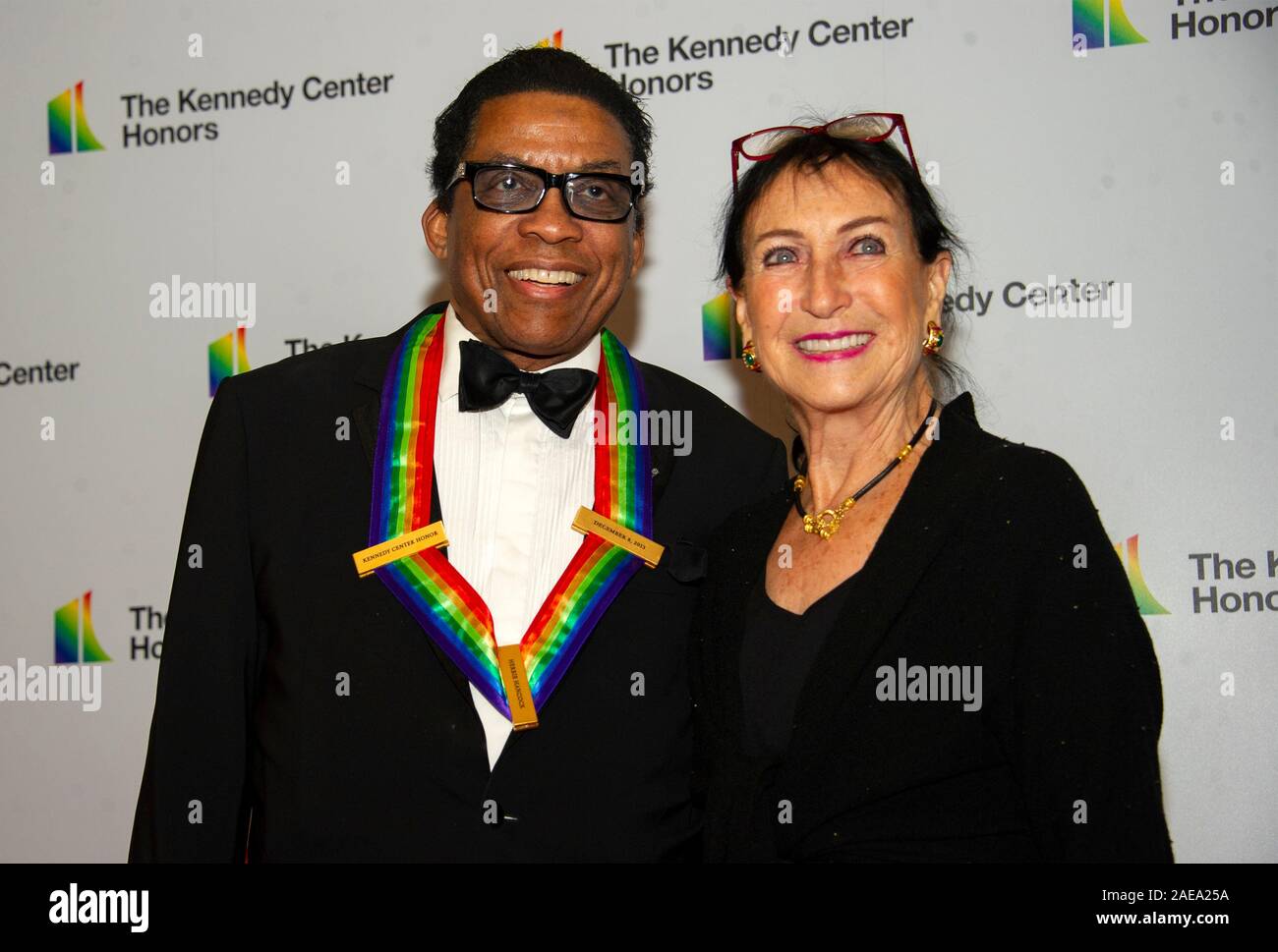 Washington DC, USA. 07th Dec, 2019. Herbie Hancock and his wife, Gigi ...