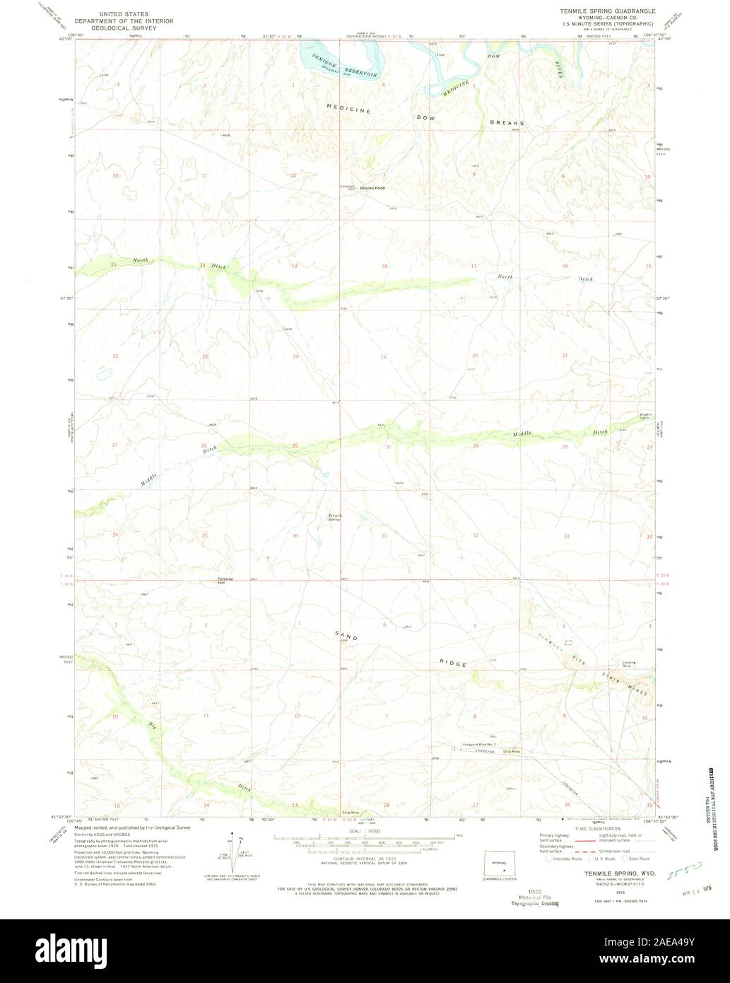 Map of tenmile hi-res stock photography and images - Alamy