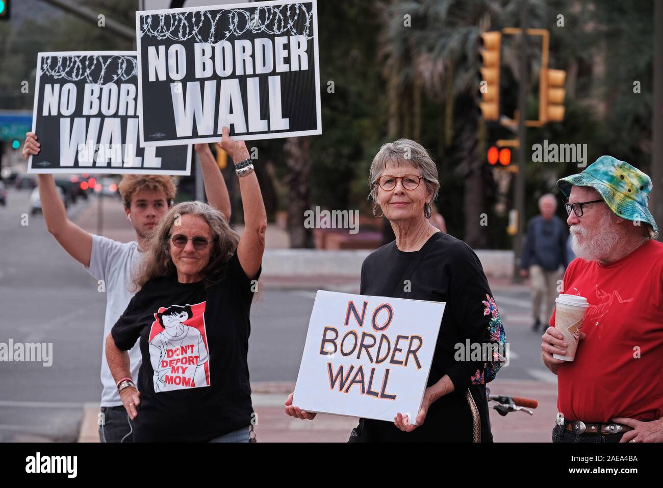 Tucson, Arizona, USA. 7th Dec, 2019. Arizona leaders and activists hold ...